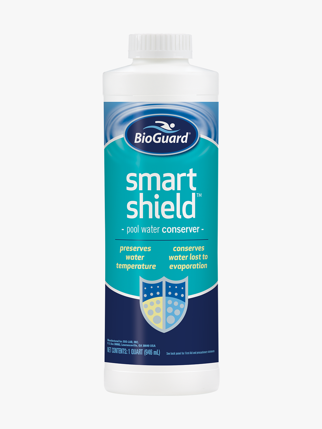Bioguard 23762BIO Smart Shield Pool Water Conserver 1 Quart – Premier ...