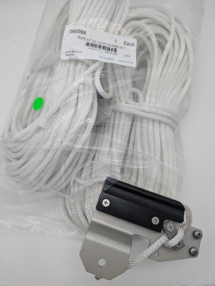 Cover-Pools 060098 Pre-2015 UnderTrack QA Rope Kit (Gliders, Ropes, Br ...