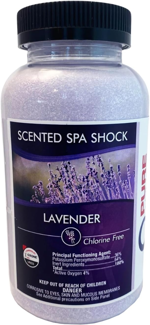 Pure and Simple Fragrance Spa Shock Lavender 1.875 lbs. – Premier Pool ...